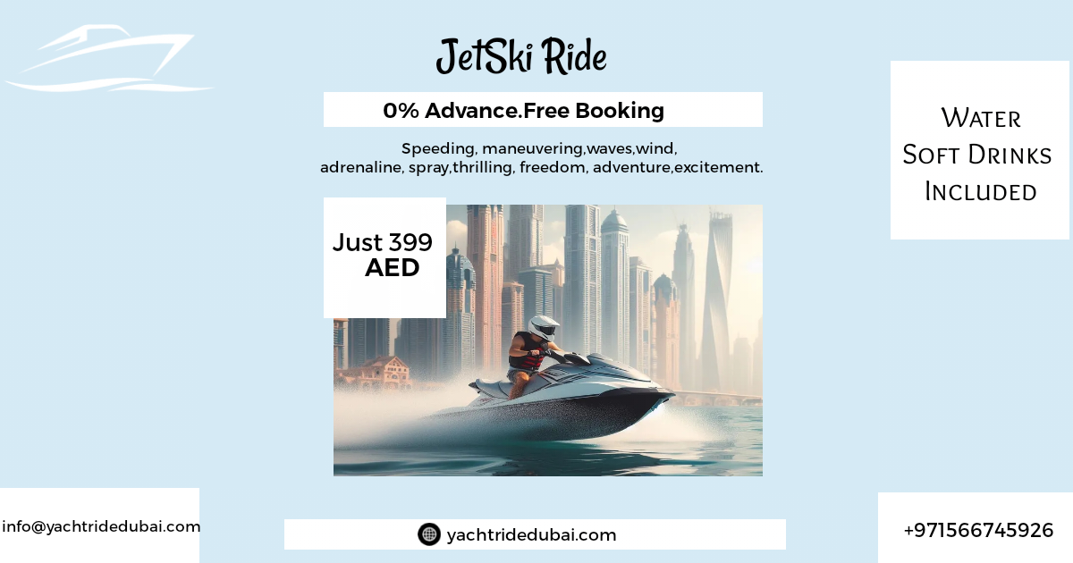 Ride the Waves: Jet Ski Adventure in Dubai - Book Now!@499